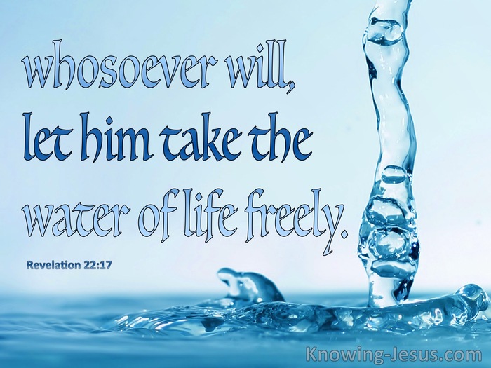 22 Bible verses about God Providing Water