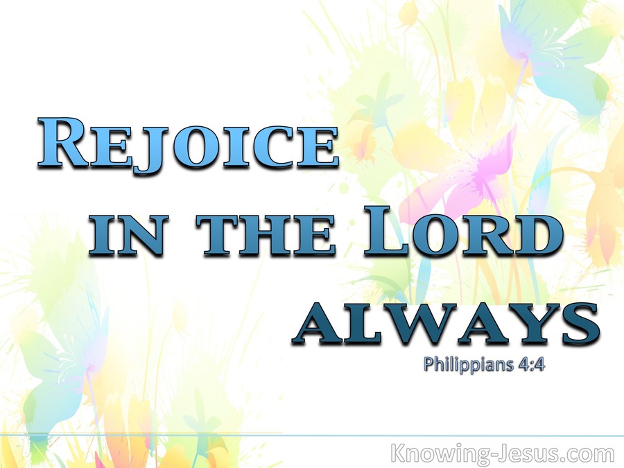 Rejoice In The Lord Background